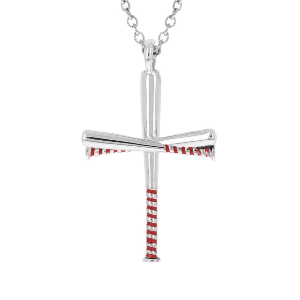 Color Grip Baseball Bat Cross Necklace – All In Faith